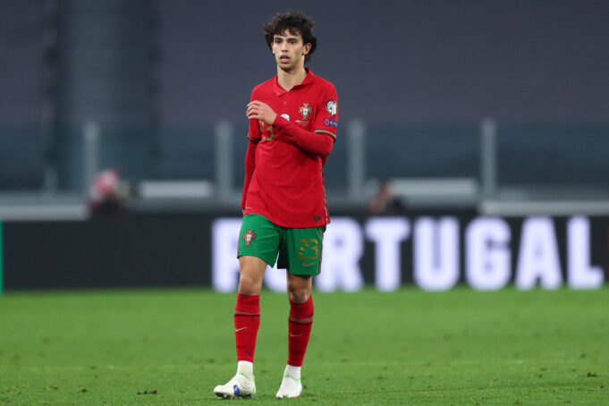 Joao Felix of Portugal looks on during the FIFA World Cup, WM ...