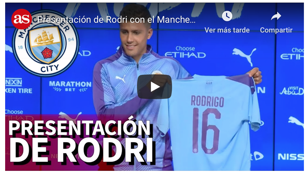 VIDEO: No deja bien a Simeone ni al Atleti: las palabras de Rodri en su ...
